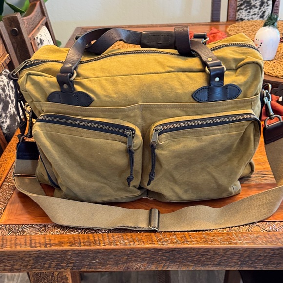 Filson | Bags | Filson 48 Hour Tin Cloth Tan Duffle Bag | Poshmark